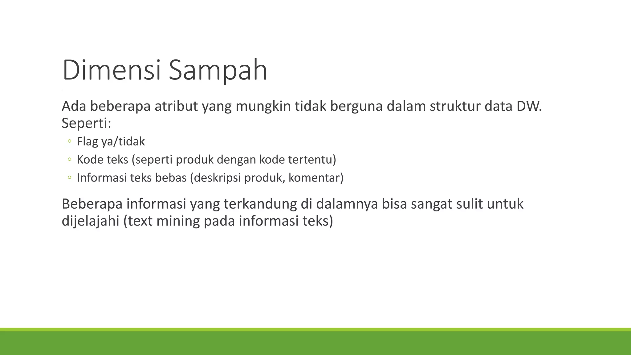 Perancangan Data Warehouse (Logical dan Physical) | PDF