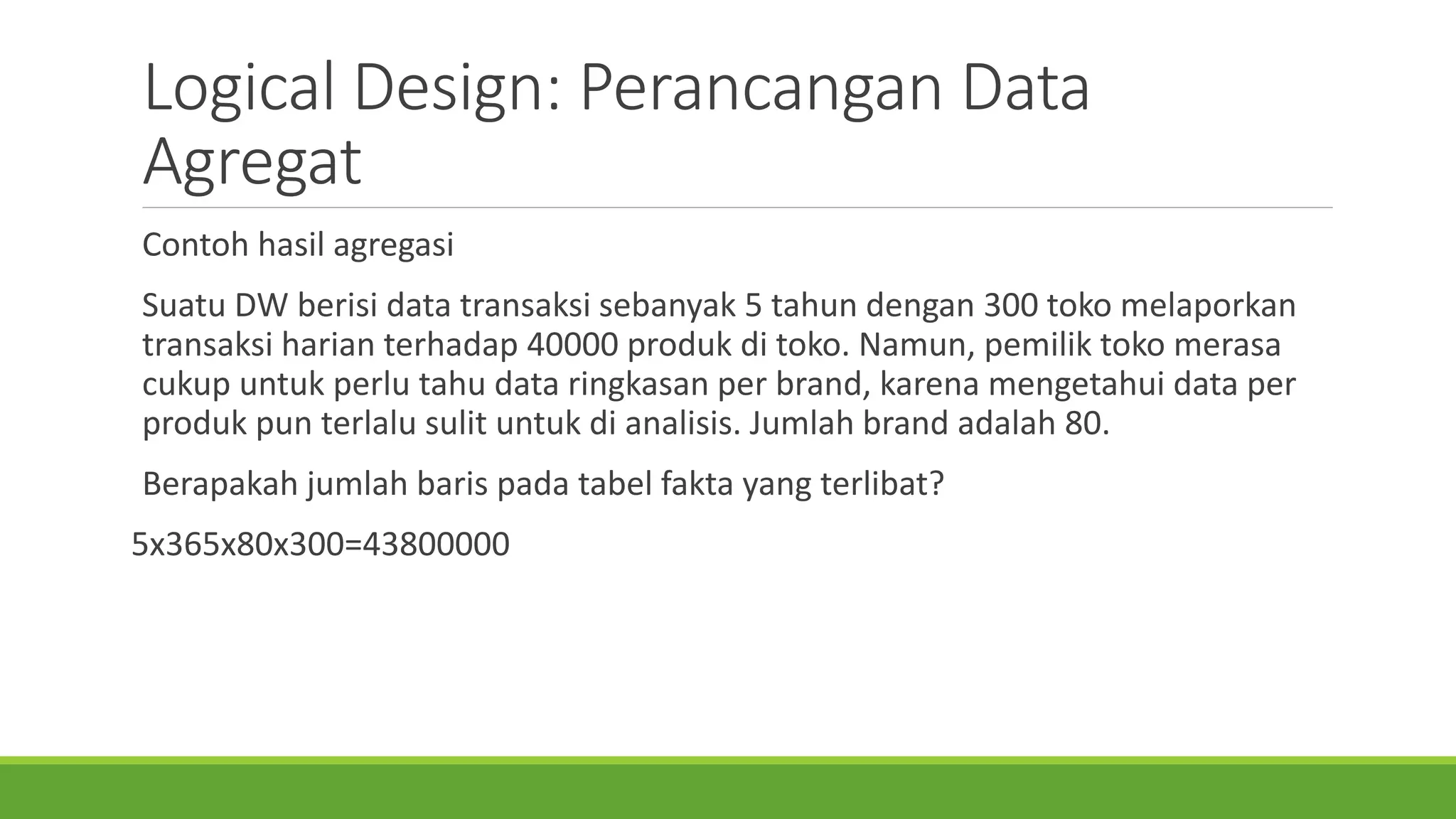 Perancangan Data Warehouse (Logical dan Physical) | PDF