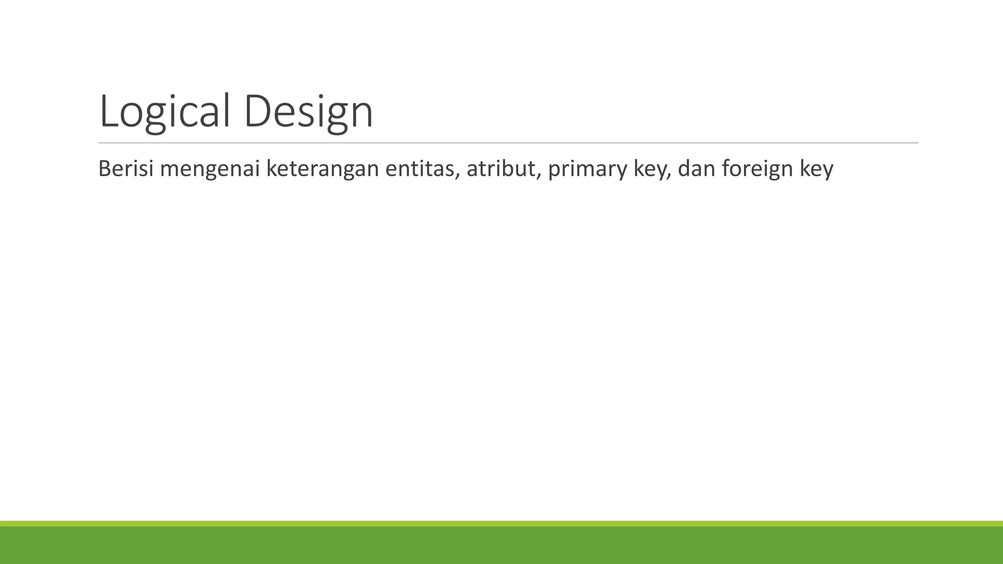Perancangan Data Warehouse Logical Dan Physical Pdf