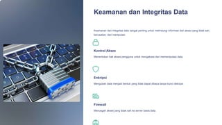 basisdata dalam implenetasi kehidupan sehari | PPTX