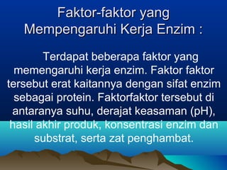 Work Group about ENZIM | PPT