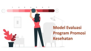 Evaluasi dalam Promosi Kesehatan | PDF