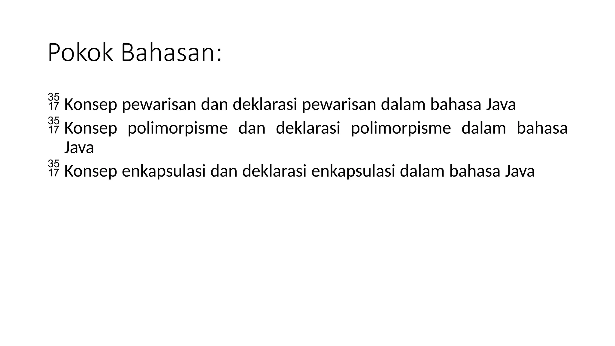 Pertemuan7konsep Inheritance Polymorphism Dan Encapsulationpptx