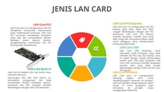 MENGENAL JARINGAN KOMPUTER SERTA JENIS-JENIS JARINGAN | PPTX