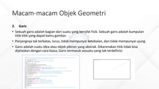 Pertemuan 7 objek geometri pembentuk vector.pptx