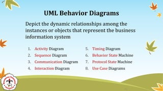 Unified Modeling Language (UML) | PPTX