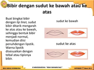 Pertemuan 8 - Tata Rias Koreksi Bentuk Bibir | PPTX
