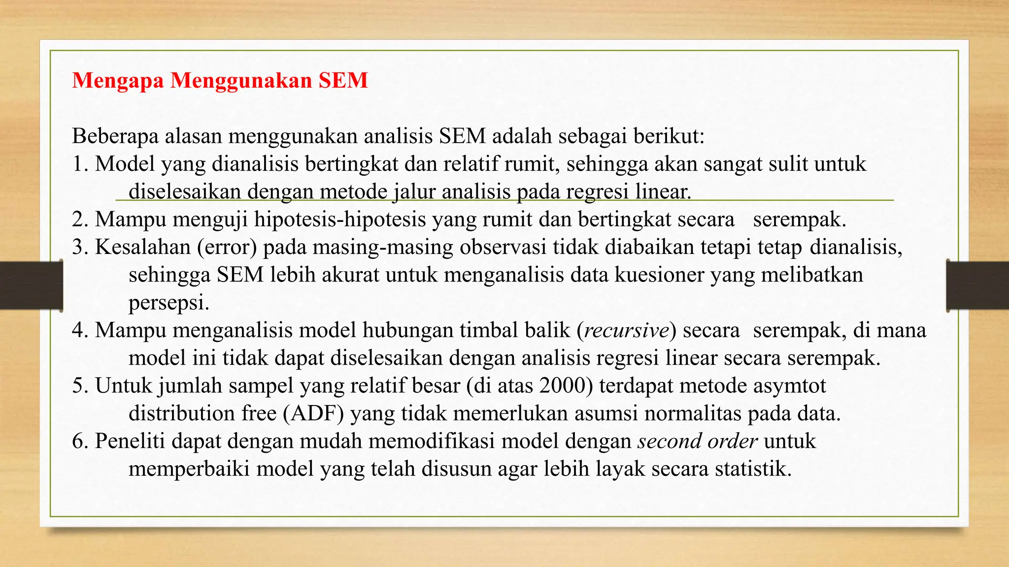 Pertemuan 8 - KONSEP DASAR MODEL SEM (1).pptx