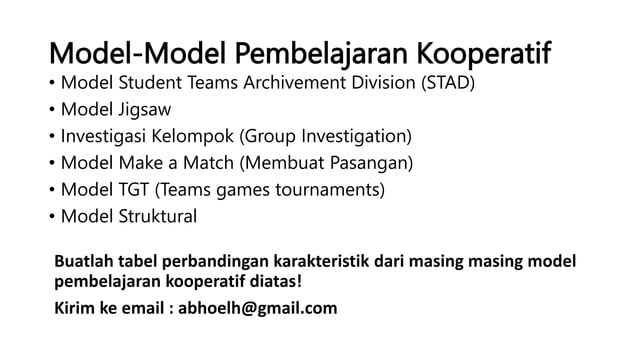 Pertemuan 8 - Model Cooperative Learning.pptx