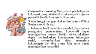 Pertemuan 8 - Model Cooperative Learning.pptx