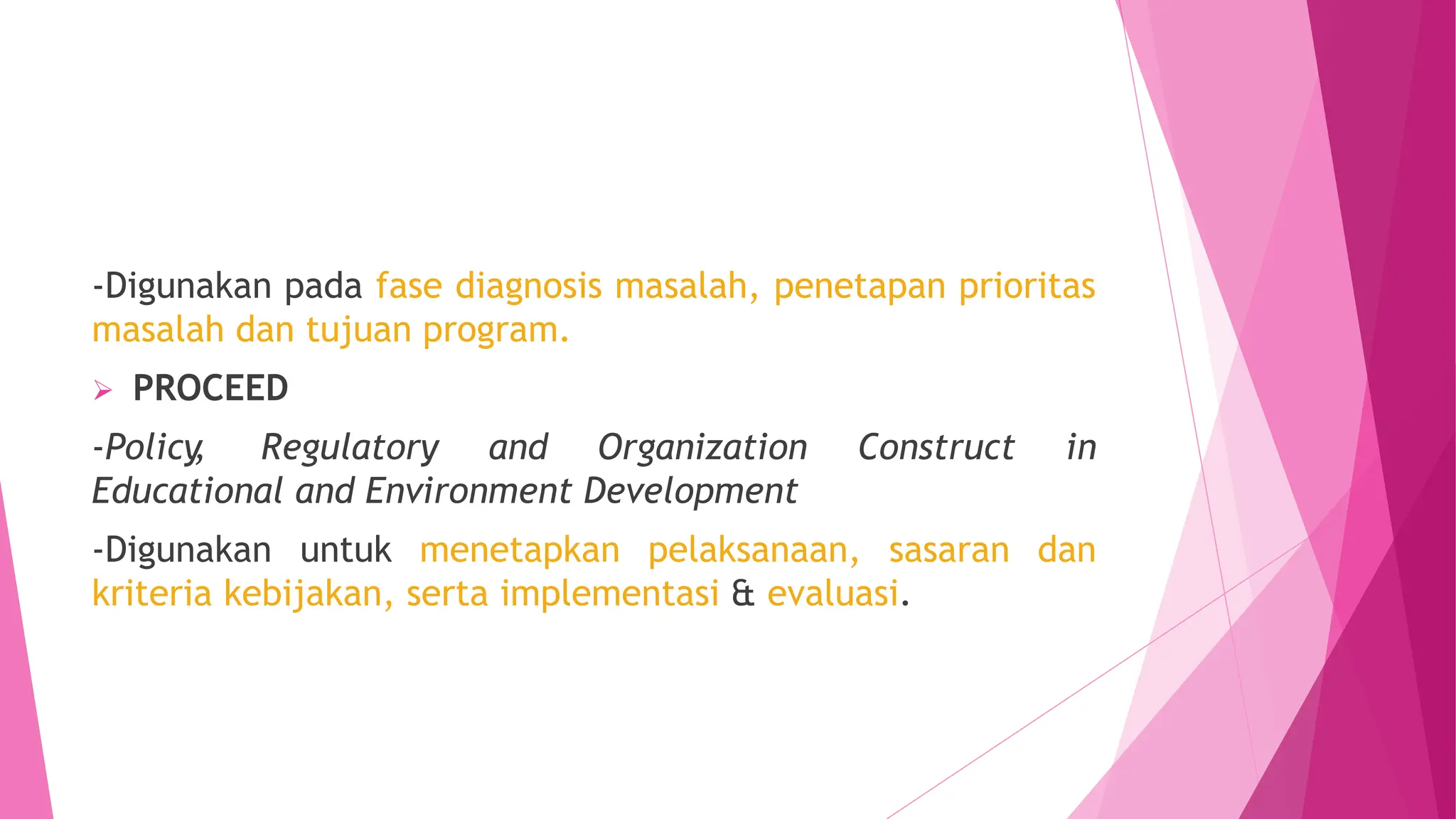 Pertemuan 8 - Teori dan Contoh Model Precede Proceed.pdf