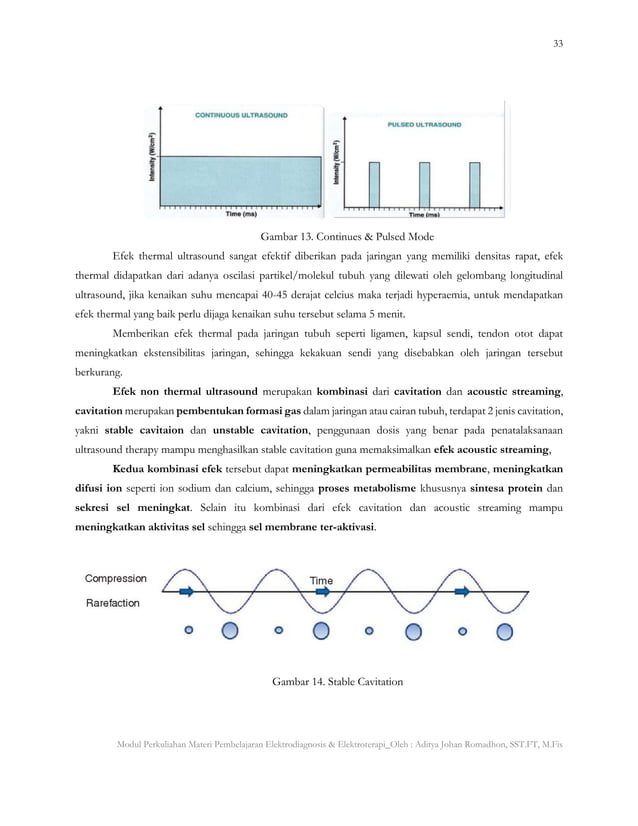 Modul : Ultrasound Therapy | PDF