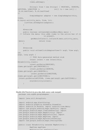 Pertemuan 8 google map | PDF