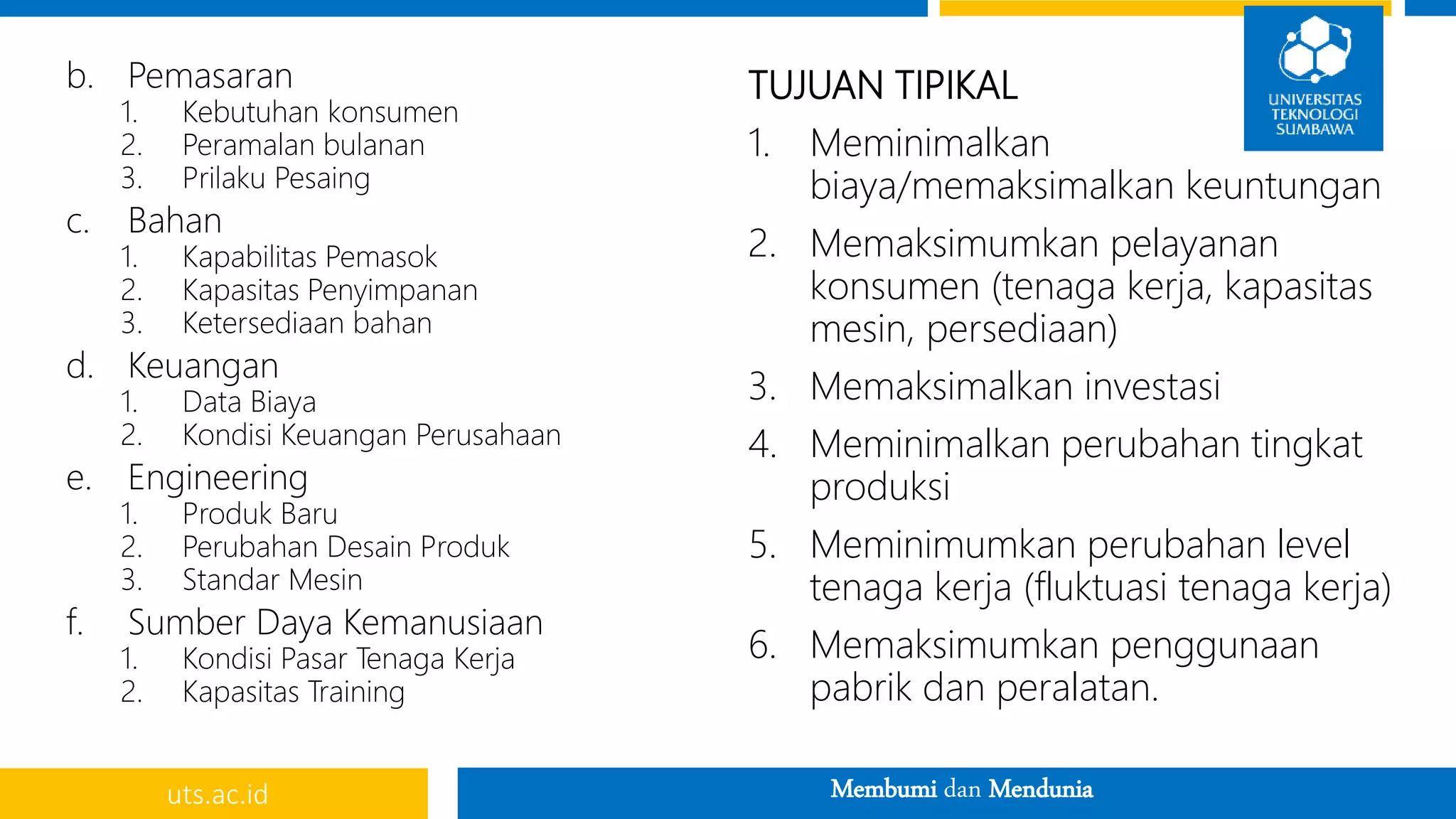 Pertemuan 8 perencanaan agregat (perencanaan menyeluruh) | PPTX