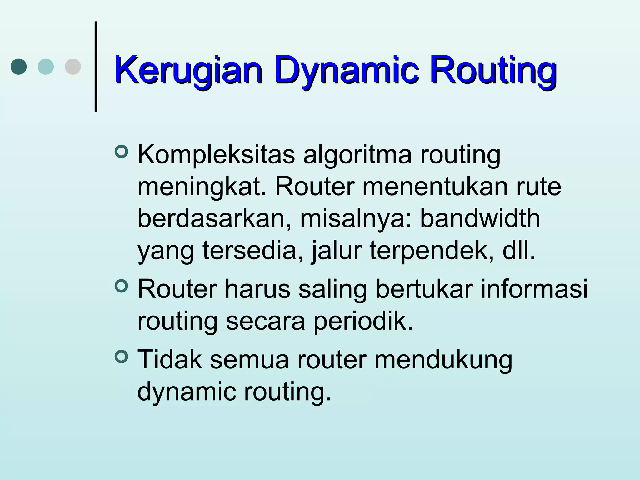 routing | PPT