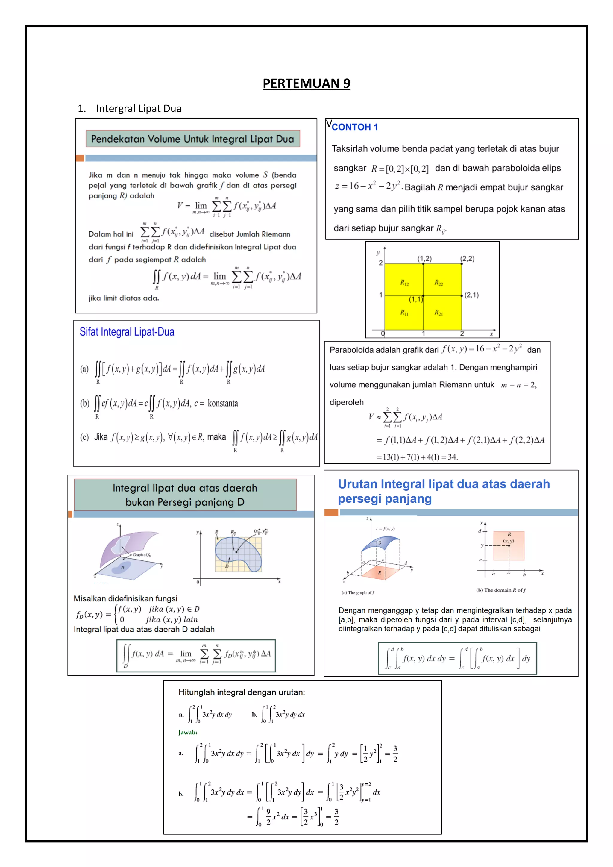 Integral Lipat Dua | PDF