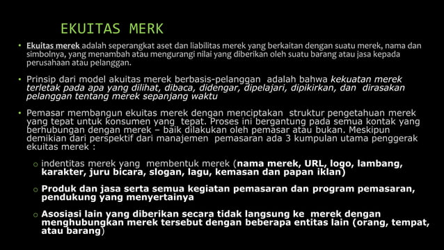 Strategi Merk | PPT