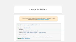 spark sql for big data and data analytics | PPTX