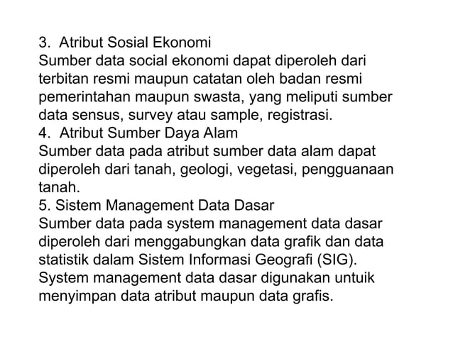 Pertemuan 9. Basis Data Spasial Sistem Informasi Geografis.ppt