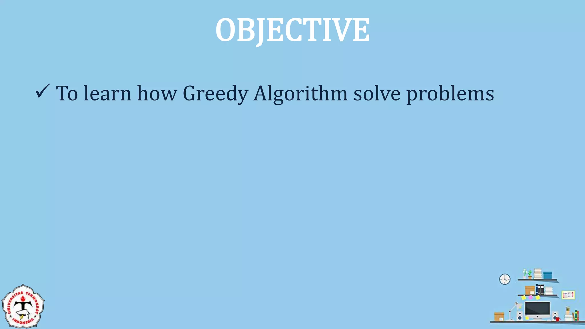 Algoritma Greedy (contoh soal) | PPTX