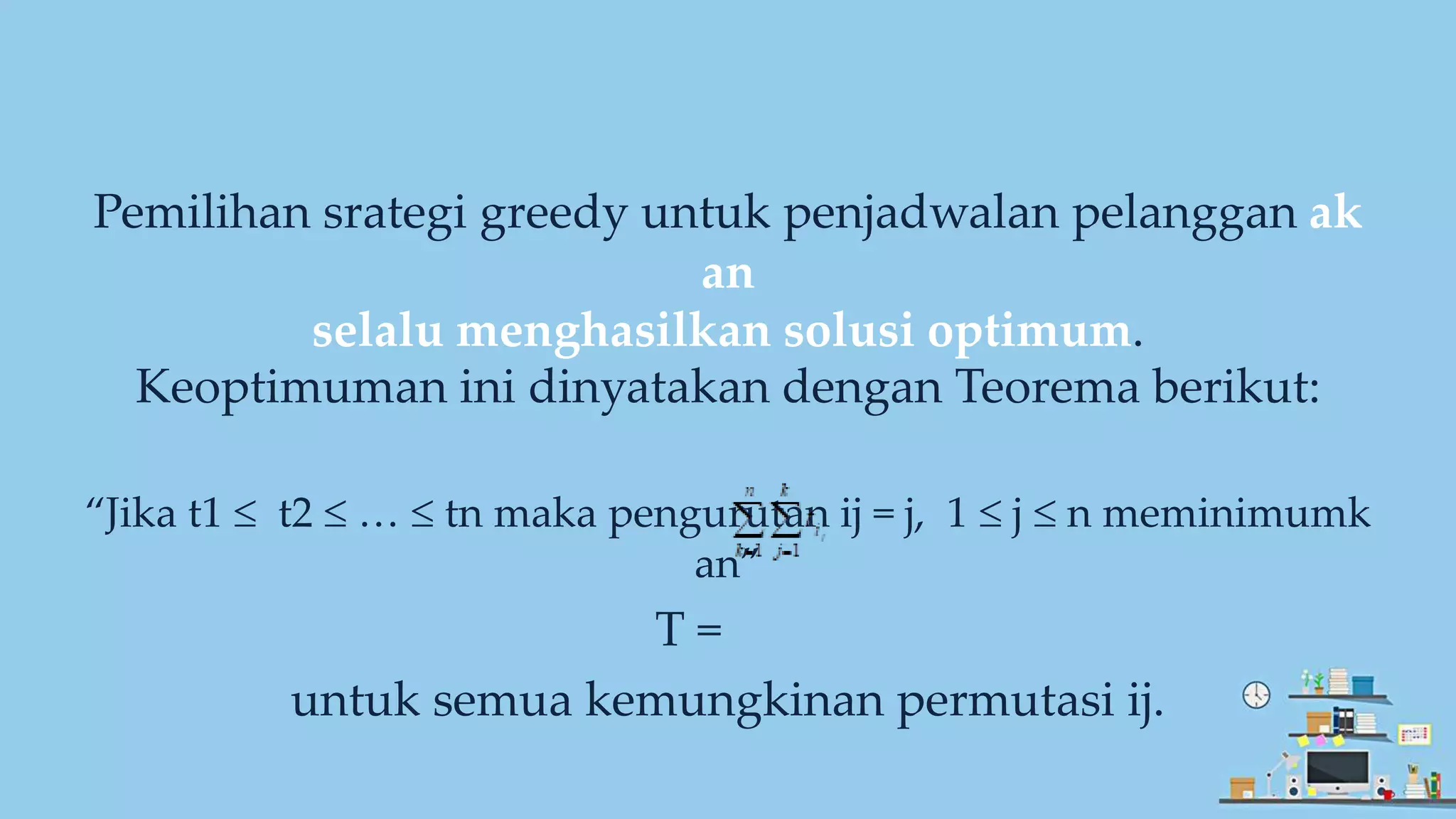 Algoritma Greedy (contoh soal) | PPTX
