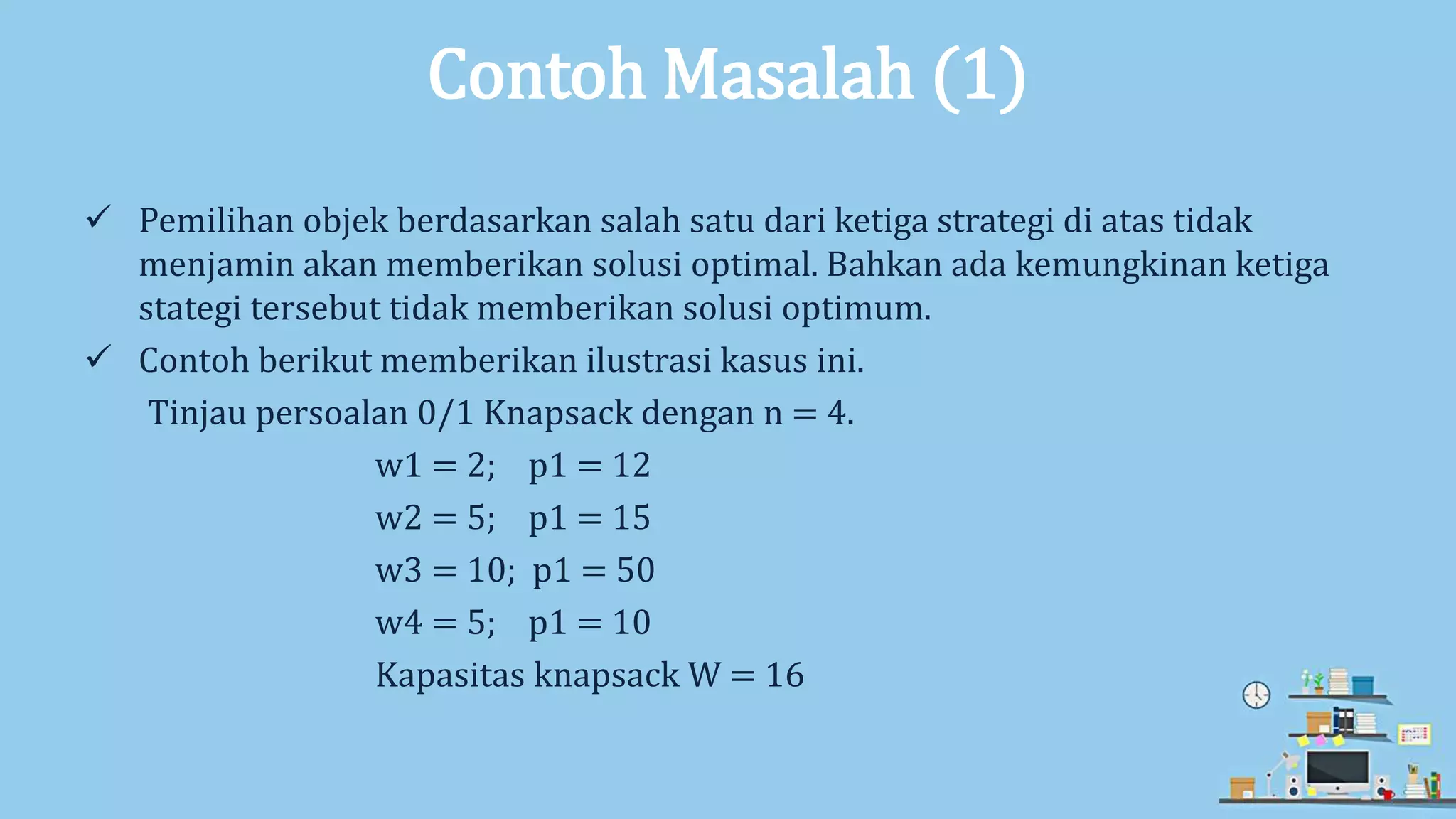 Algoritma Greedy (contoh soal) | PPTX