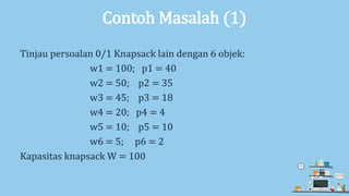 Algoritma Greedy (contoh soal) | PPTX