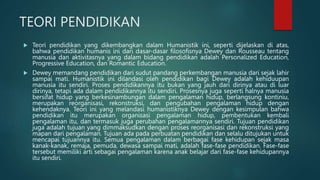 Pertemuan 9 - KURIKULUM HUMANISTIK.pptx