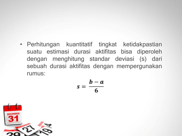 Pertemuan 9 - PERT CPM.pdfPertemuan 9 - PERT CPM.pdf