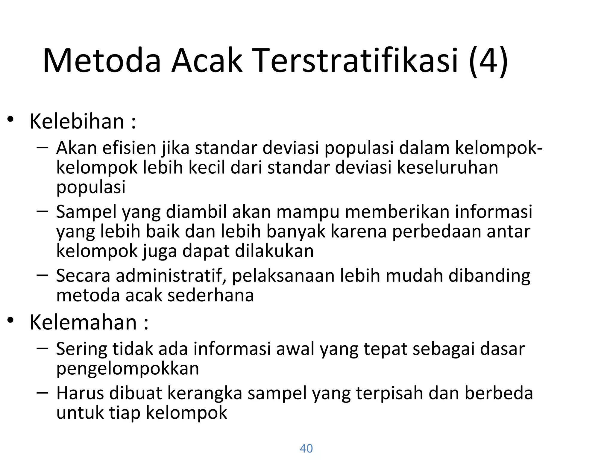 Pertemuan 9 teknik sampling | PPT