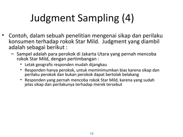 Pertemuan 9 teknik sampling | PPT