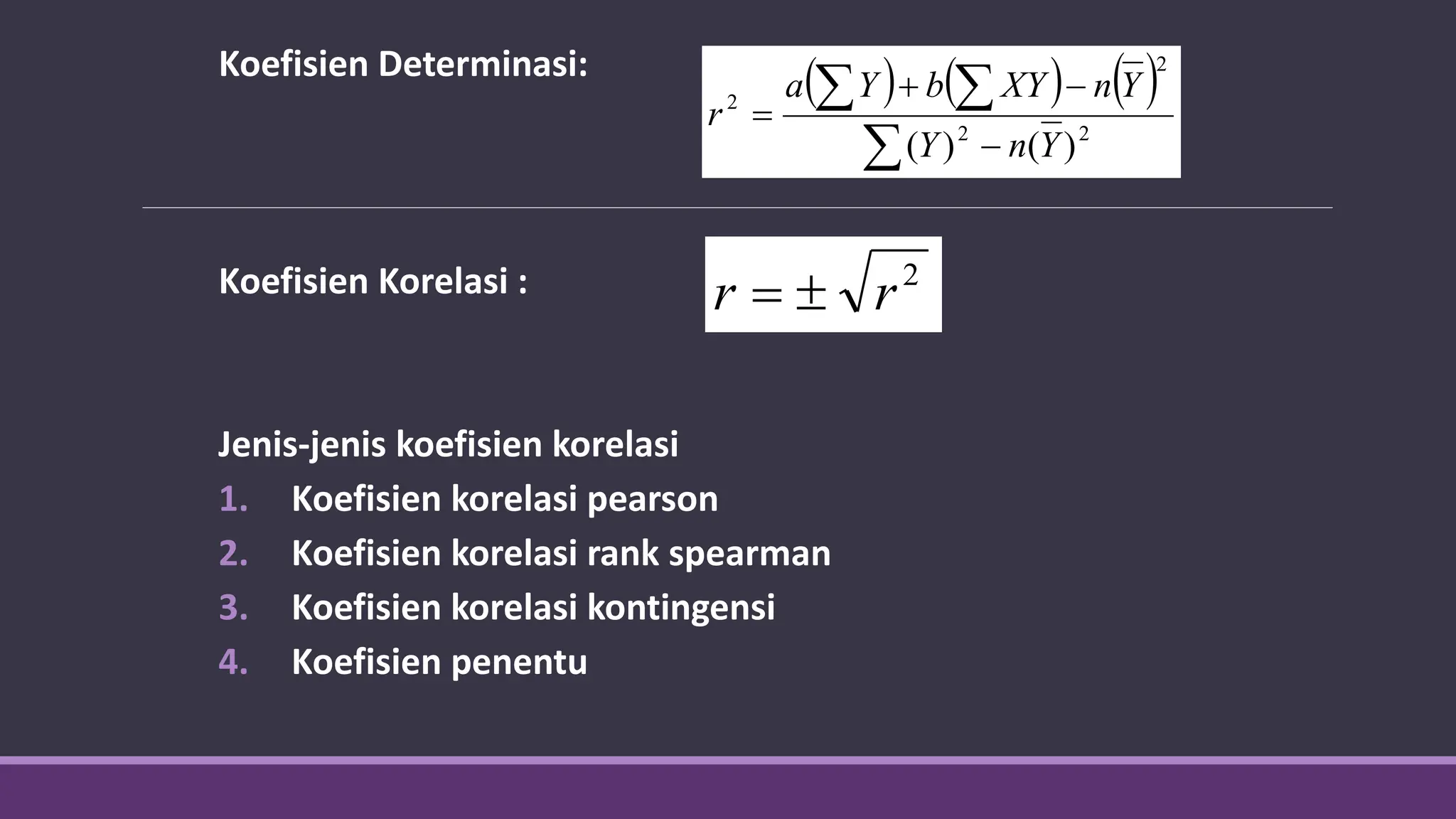 STATISTIKA DAN PROBABILITAS - ANALISIS REGRESI DAN KORELASI | PPT