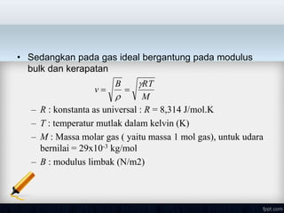 Pertemuan 9 bunyi | PPTX