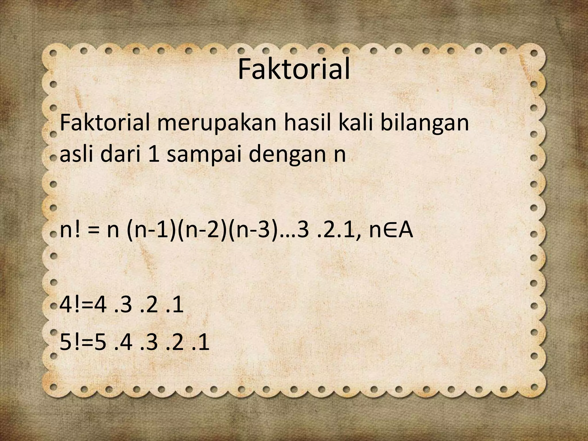 Kombinasi, Permutasi dan Peluang ppt | PPTX