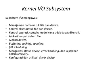 Pertemuan 9x manajemen sistem io | PPT