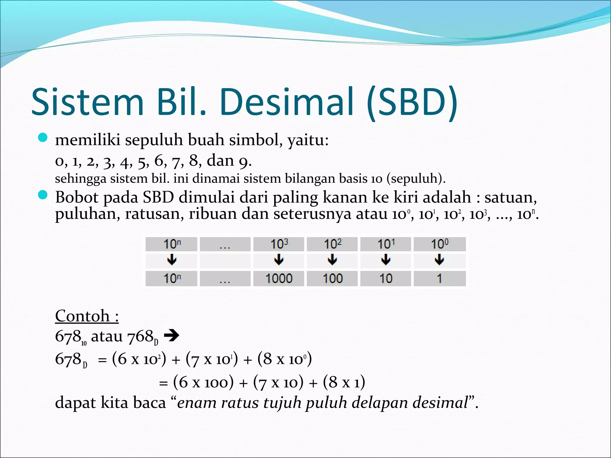 Jaringan Komputer - Sistem Bilangan | PPT