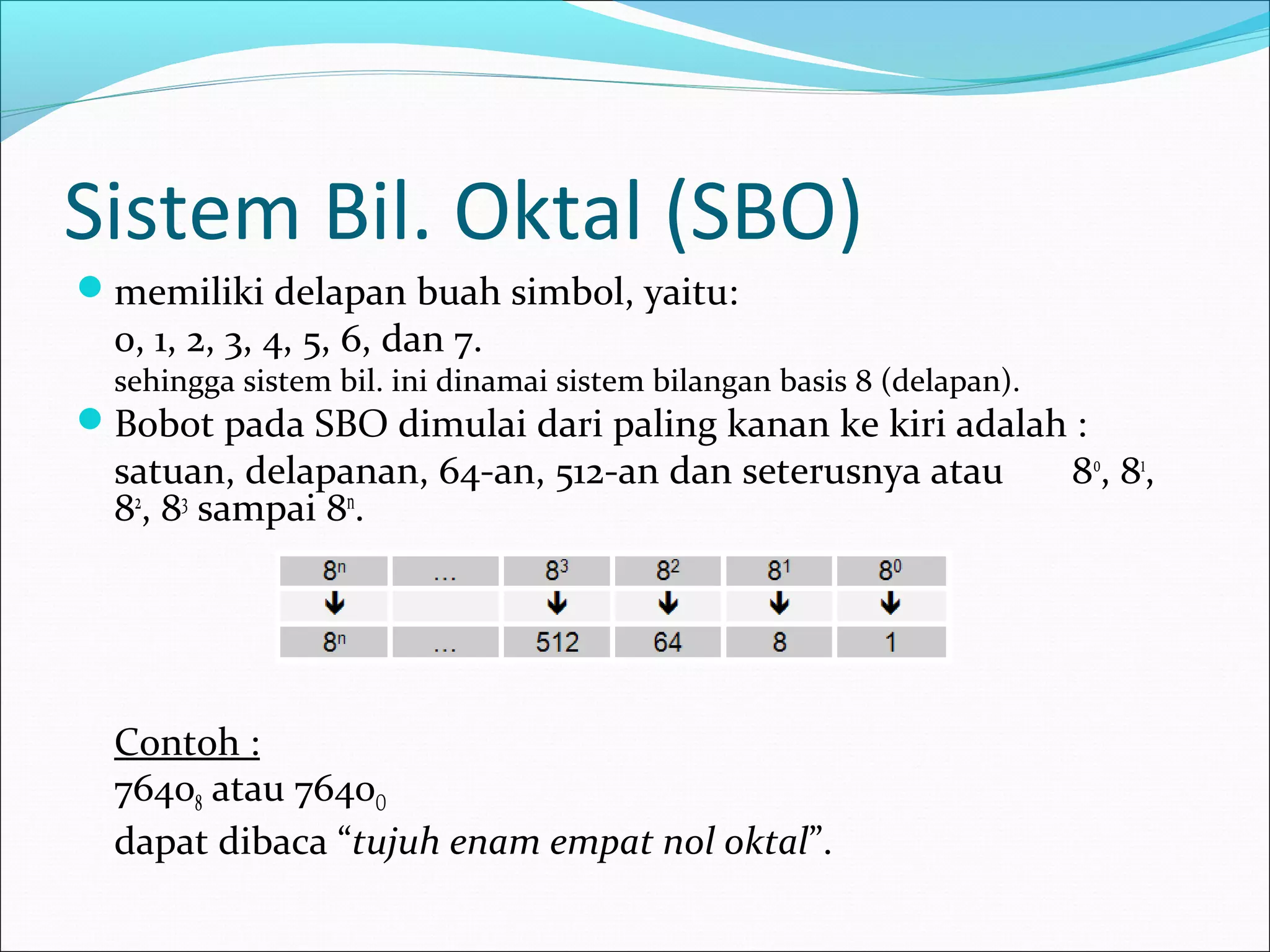 Jaringan Komputer - Sistem Bilangan | PPT