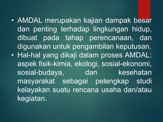 Pertemuan I Amdal.ppt