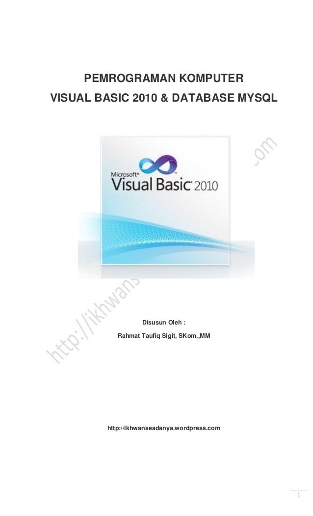 Cara mengedit file exe visual basic - infoarm