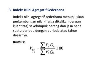 Pertemuan ii angka indeks | PDF