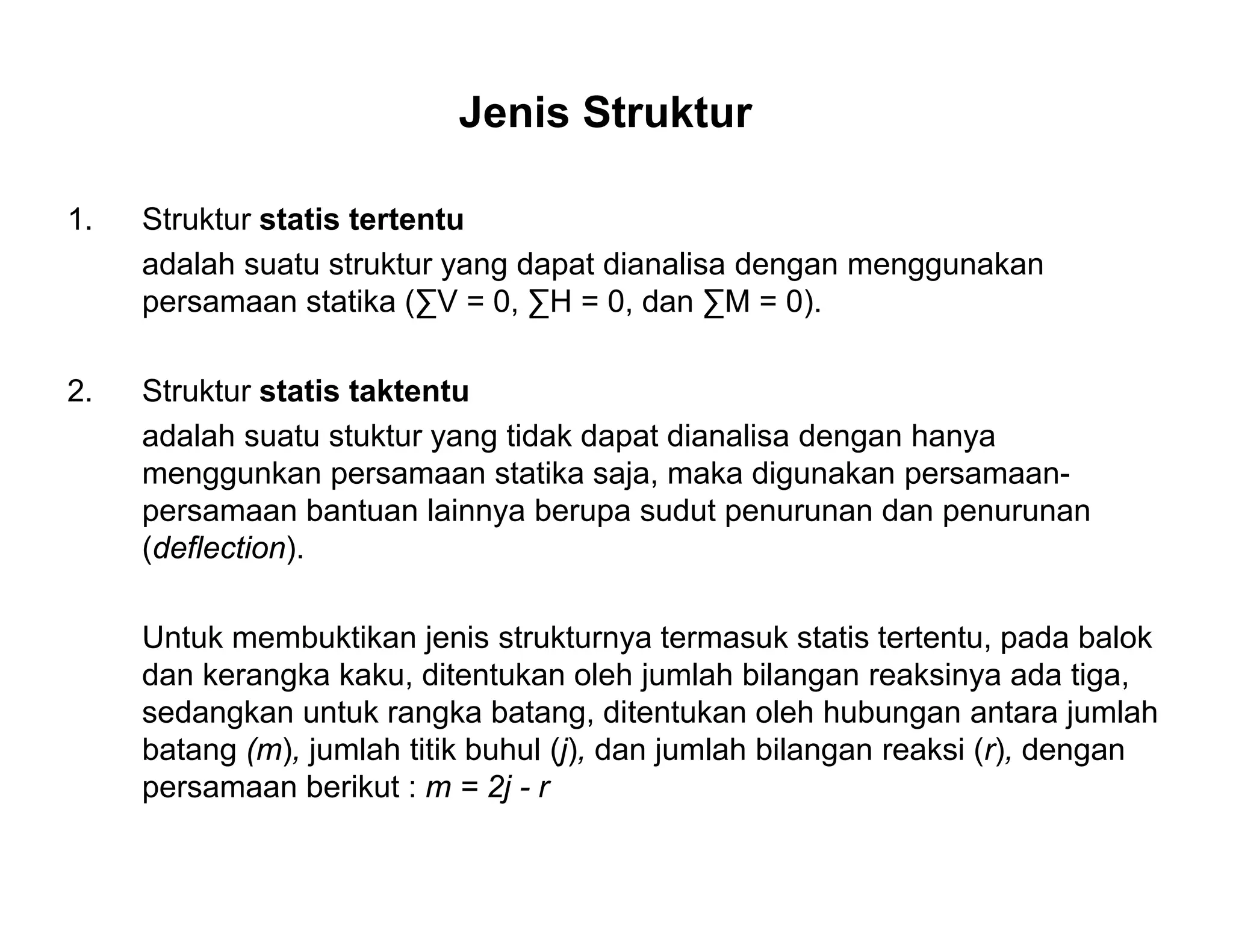 Analisa Struktur 2 Bab 1 Golongan Struktur | PDF