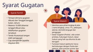 Hukum Acara Perdata - Jenis-Jenis Perkara.pptx