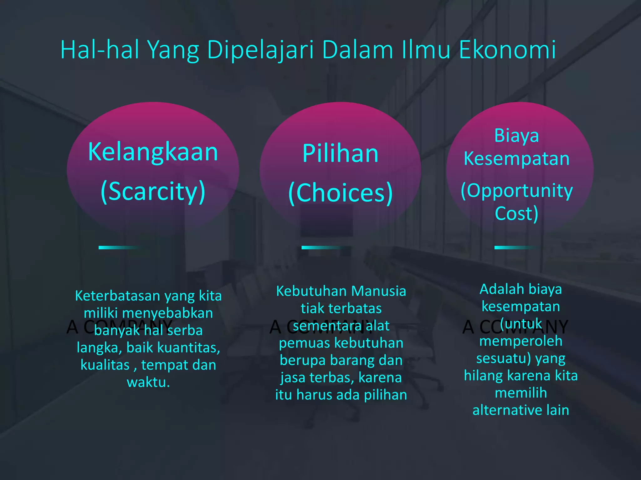 Pengertian Ilmu Ekonomi Dan 10 Prinsip Ekonomi Ppt 