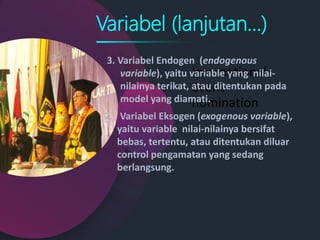 Pertemuan i pengertian matematika ekonomi | PPTX