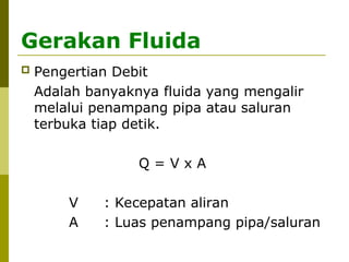 Pertemuan IV. HIDROLIKA DAN JENIS ALIRAN DALAM SALURAN.ppt