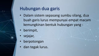 Pertemuan iv menentukan persamaan garis | PPTX