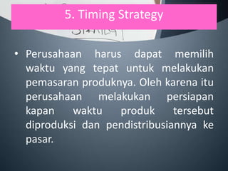 Pertemuan iv strategis pemasaran | PPTX