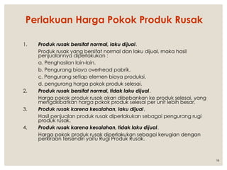 PERTEMUAN IX PRODUK CACAT DAN PRODUK RUSAK.ppt