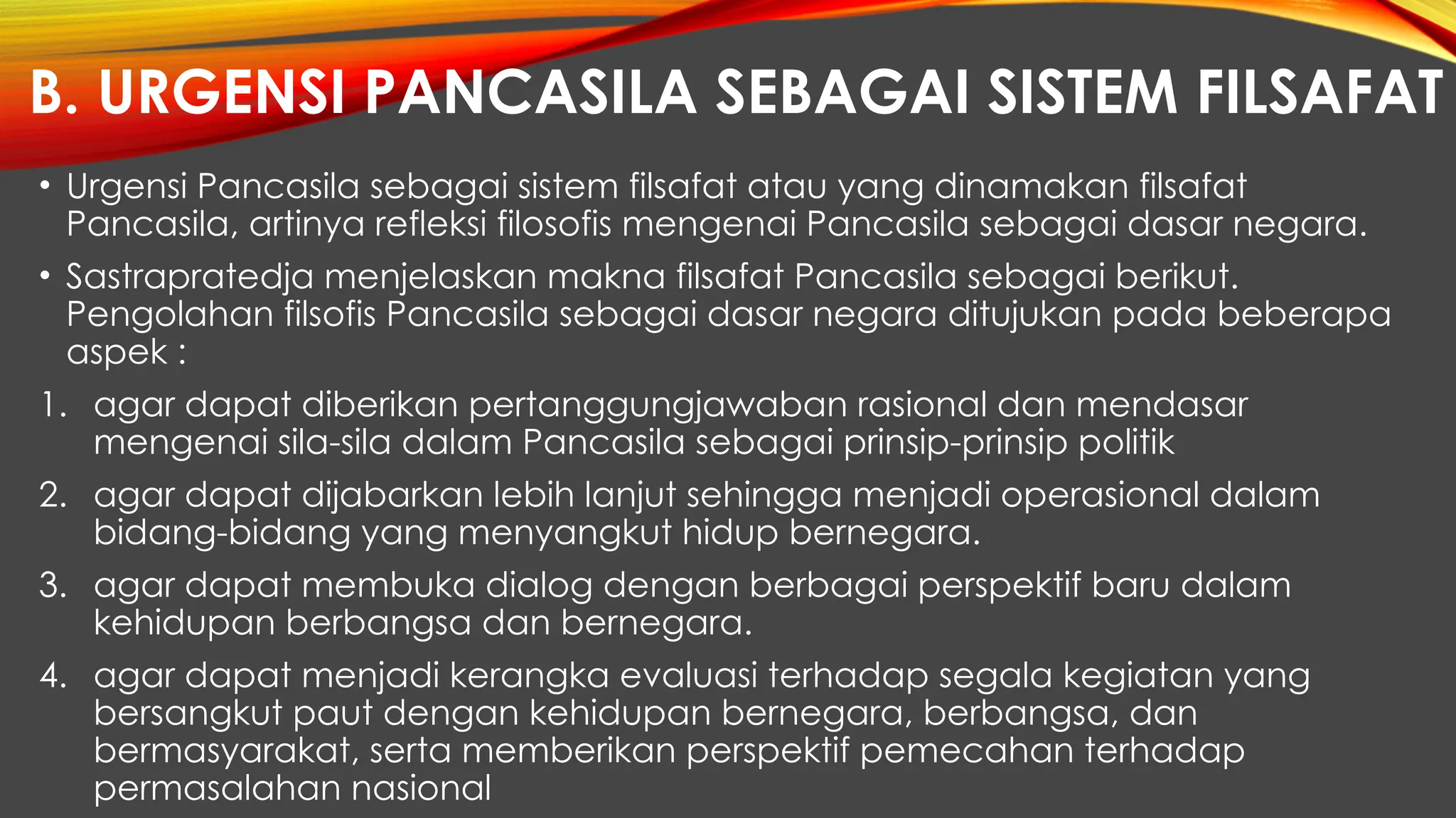 Mata Kuliah MKWK Pancasila Pertemuan Ke-10 | PPTX