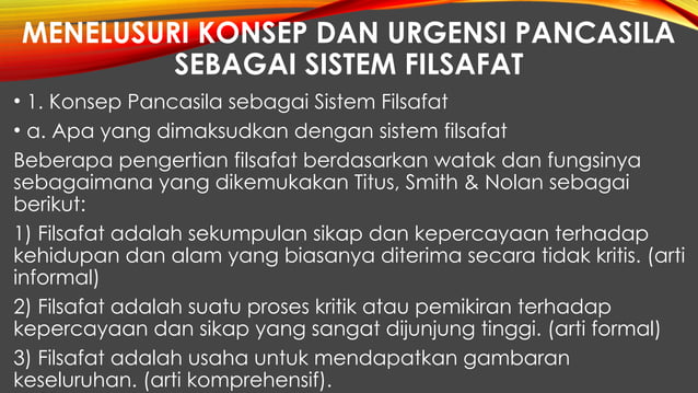 Mata Kuliah MKWK Pancasila Pertemuan Ke-10 | PPTX